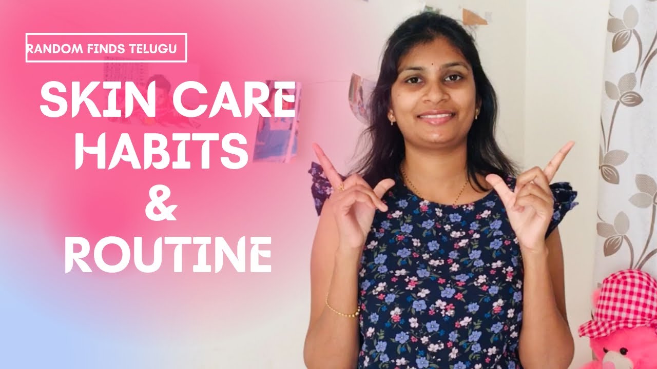 Skin care habits & routine|Morning & night creams - YouTube