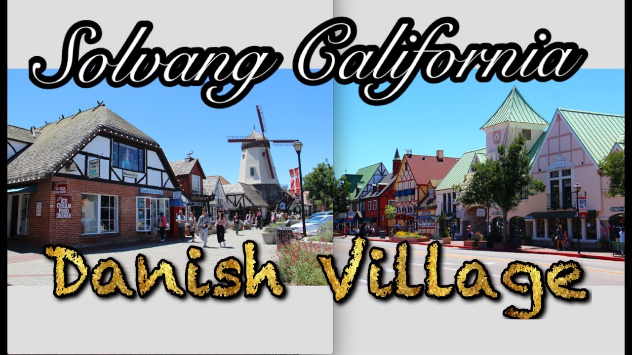 Solvang California and ostrich farm - YouTube