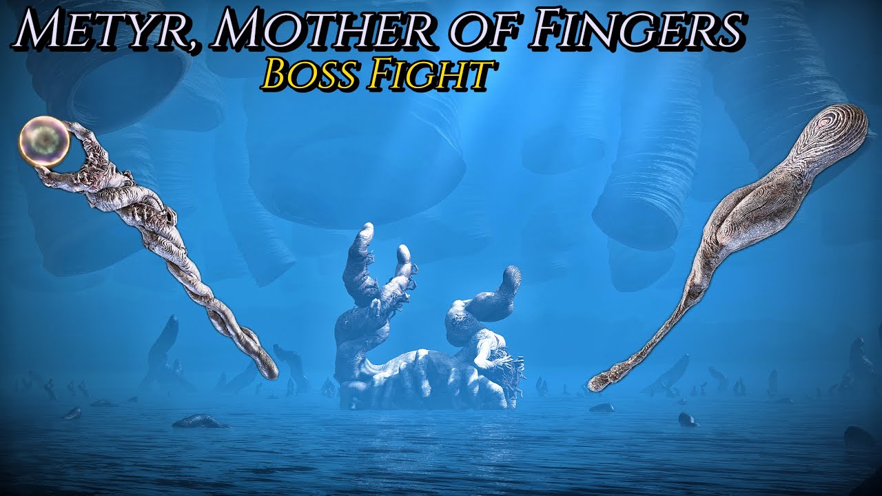 Metyr, Mother of Fingers Boss Fight NG+7 | Elden Ring Shadow of the ...