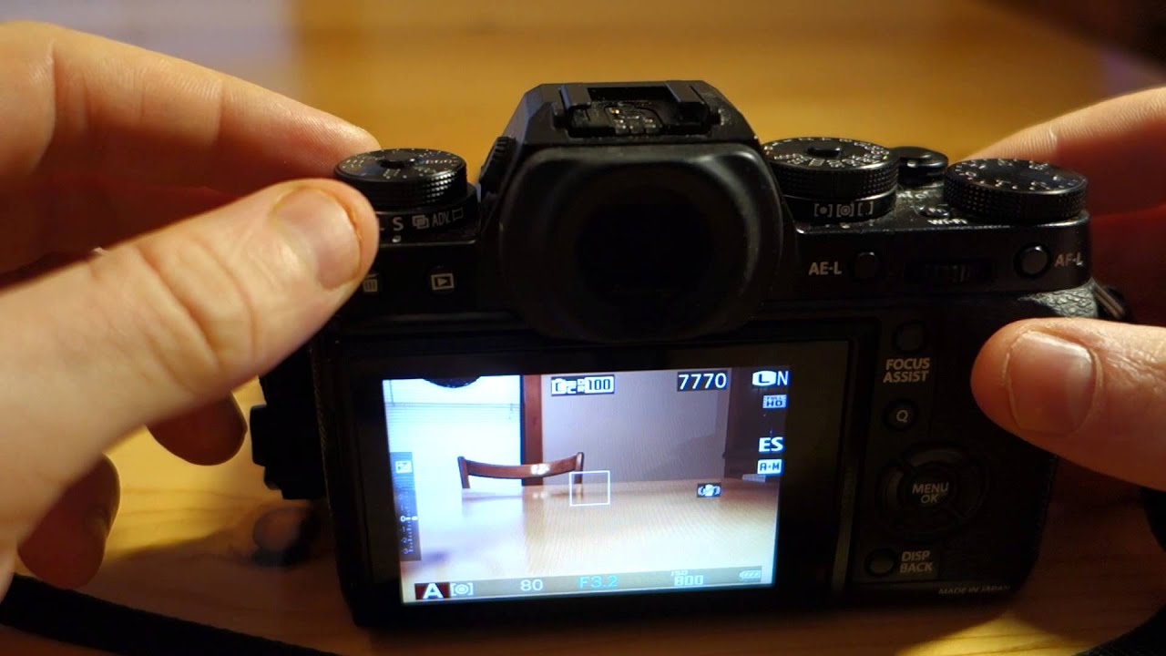How to enable Classic Chrome Film simulation on the Fujifilm X-T1 - YouTube