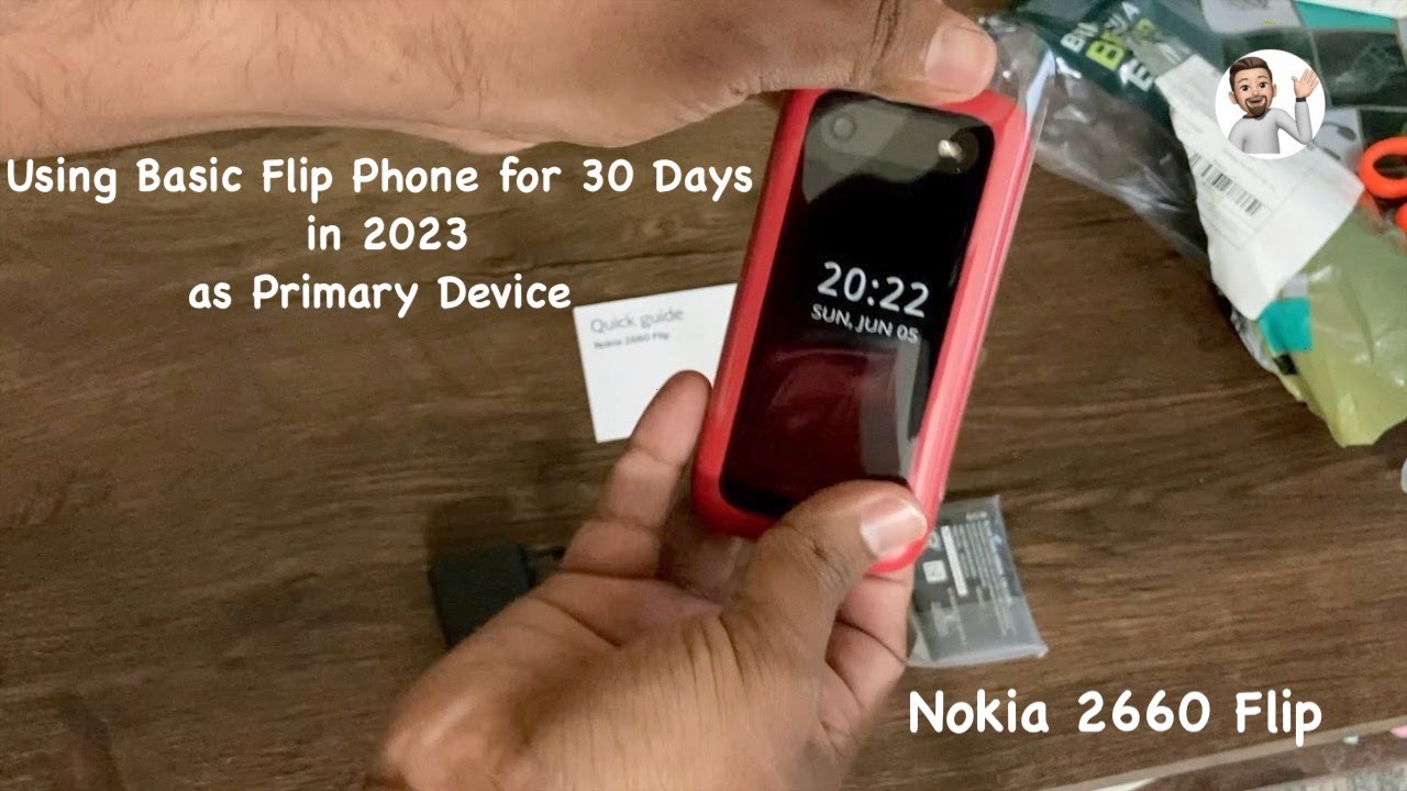 #Using #Flip Phone in 2023 as Primary Device #Nokia 2660 - YouTube