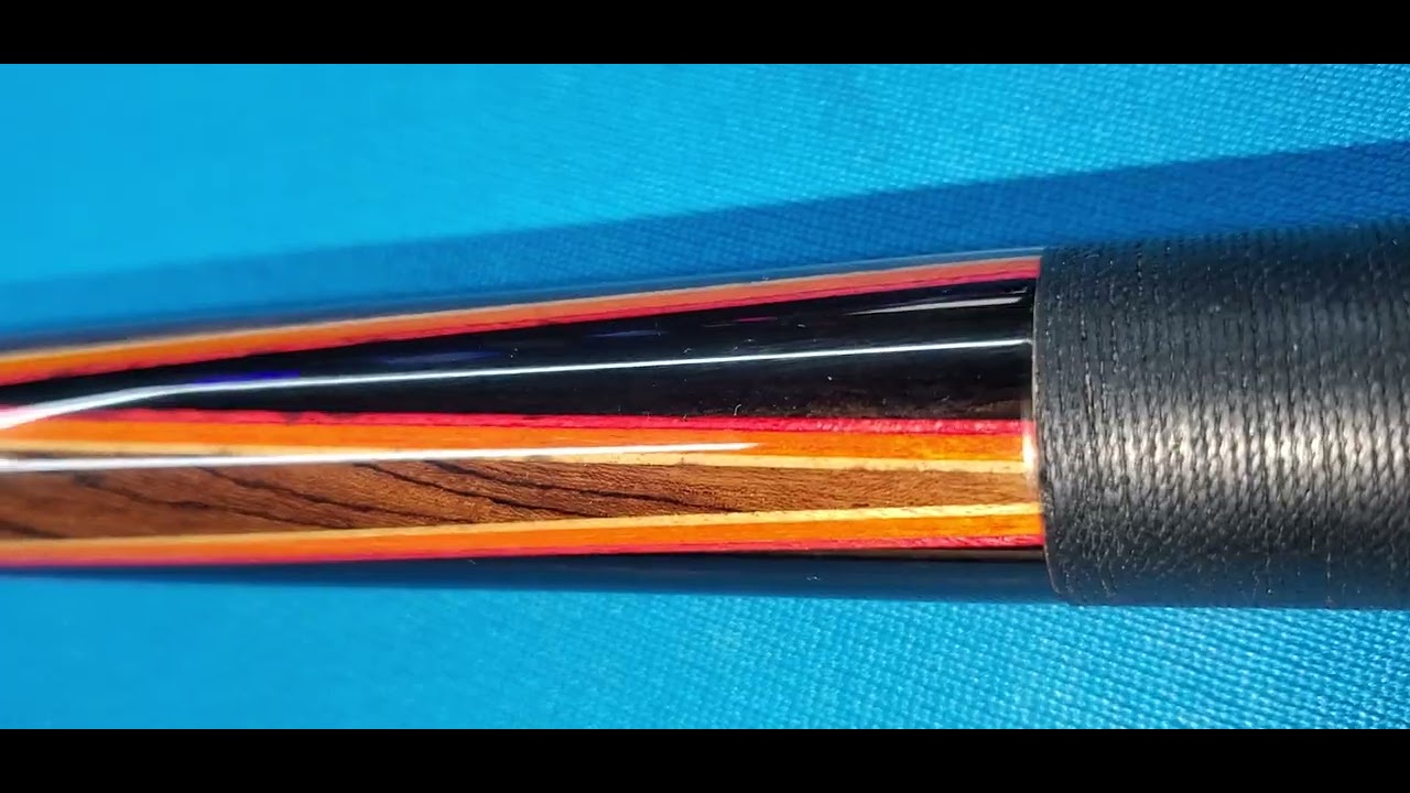 Meucci Originals - Larry Hubbart pool cue - Showing the condition of it ...