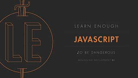 Chapter 1: “Hello, world!” from Learn Enough JavaScript to Be Dangerous - YouTube