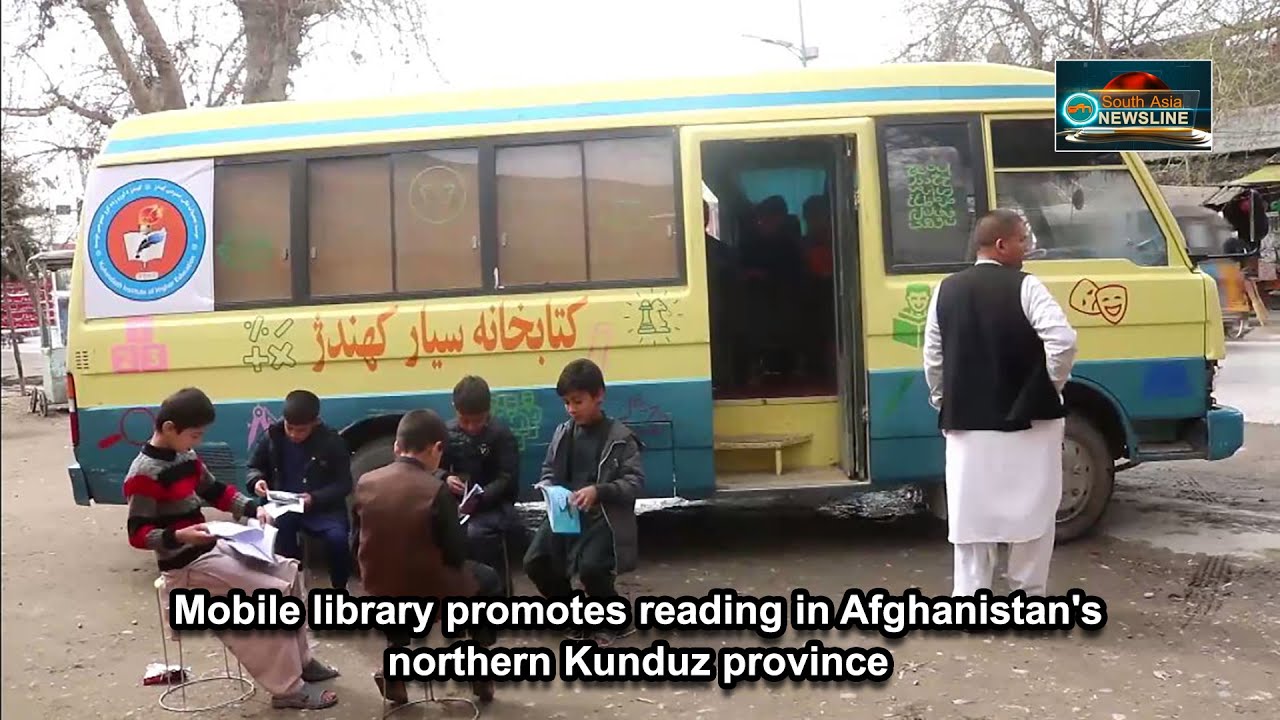 Mobile library promotes reading in Afghanistan's northern Kunduz ...