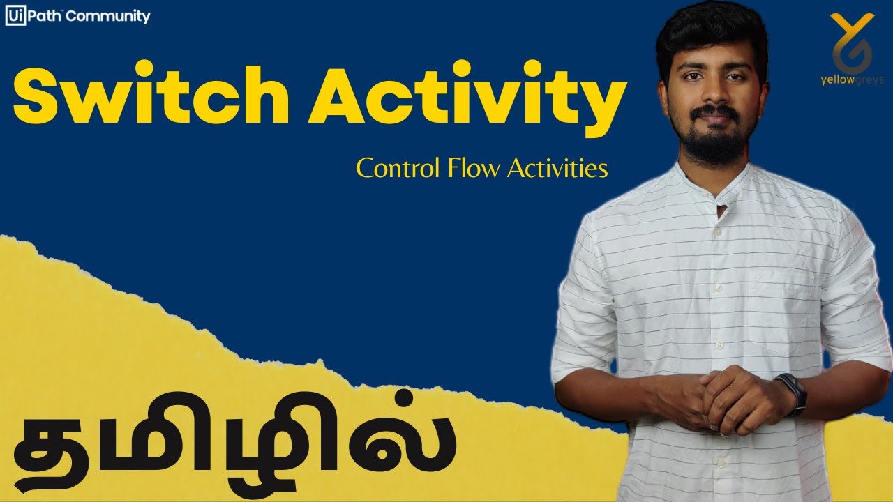 UiPath | Switch Activity | Control Flow Activities | Live Zoom ...