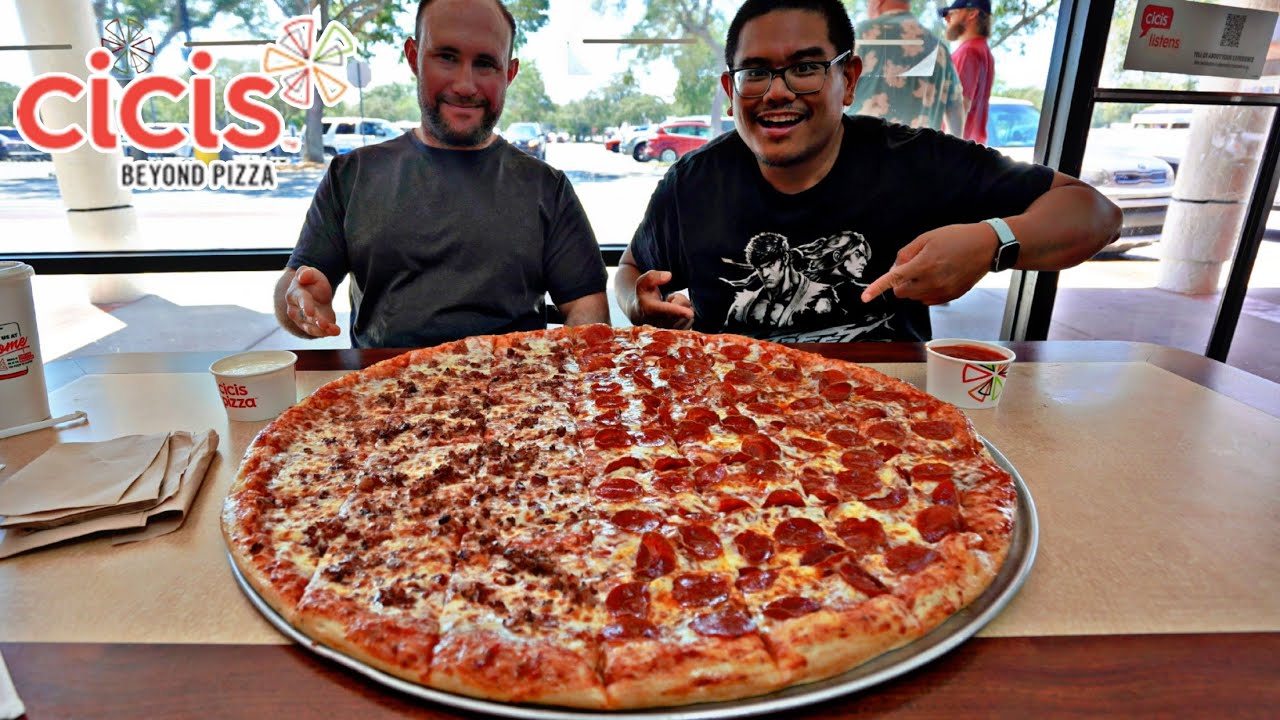 CICI'S PIZZA CHALLENGE WITH A NOOB - YouTube