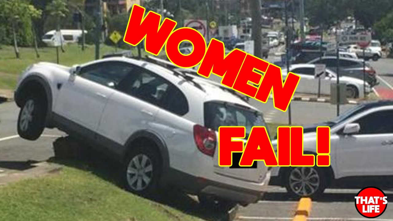 Funny WOMEN FAIL IN TRAFFIC #3 💋 Women Drivers NO Skill | Funny Fails ...
