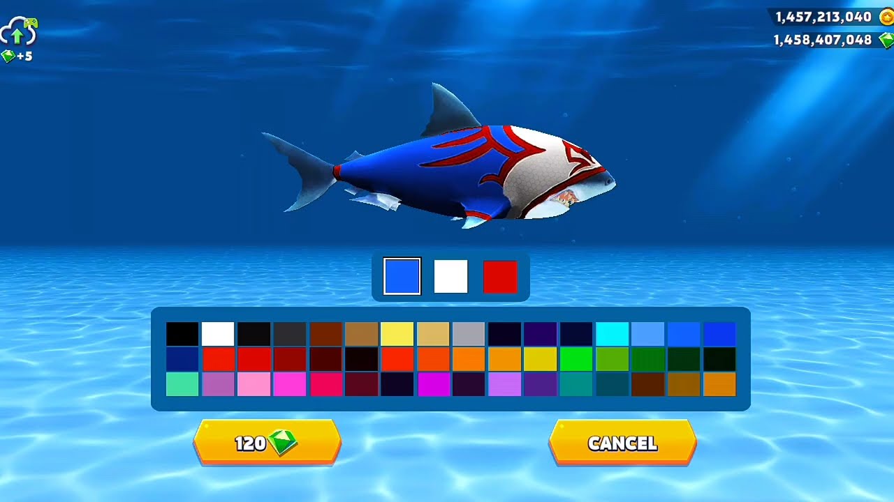 Hungry Shark Evolution New Shark - New Lord Snappy Shark Skin Fan Made ...