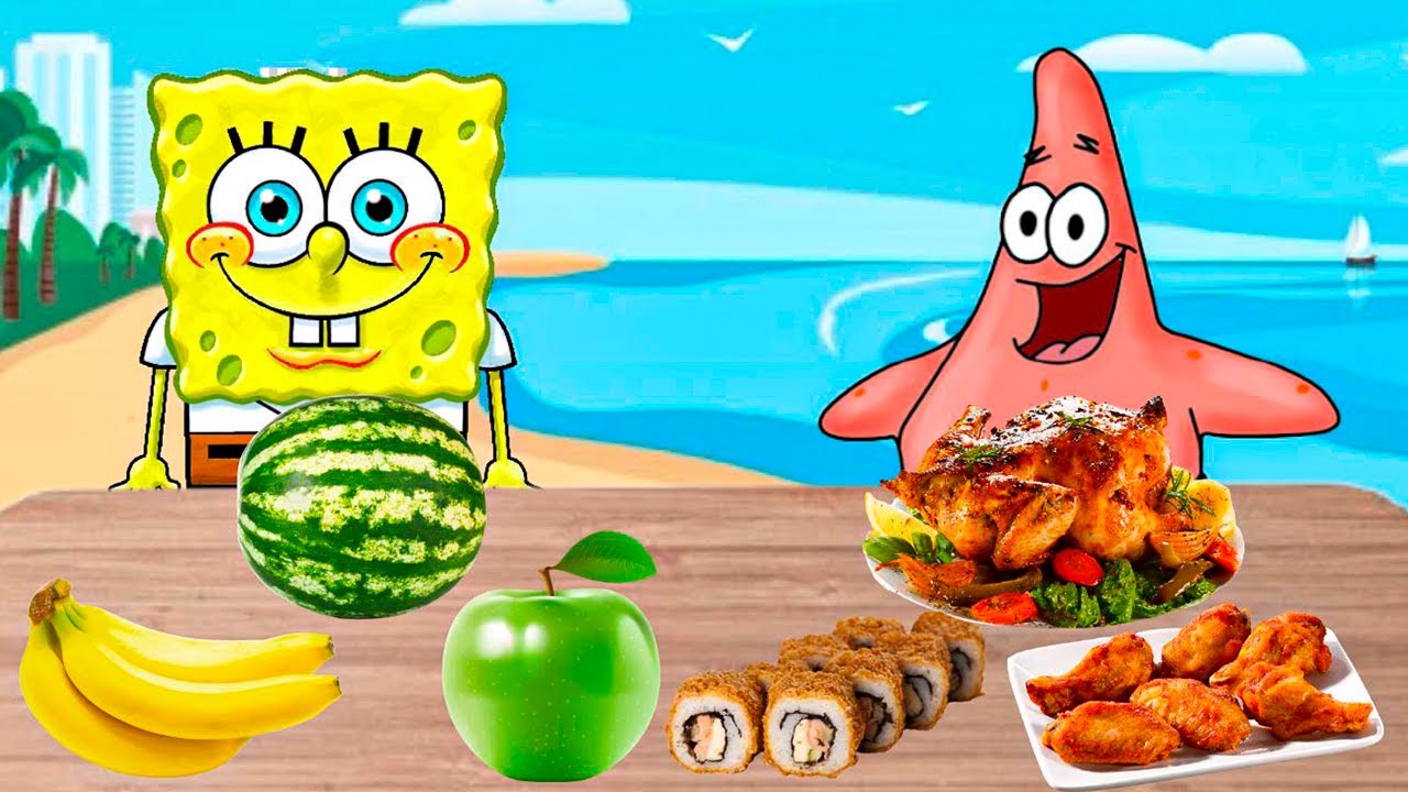 SPONGEBOB ASMR MUKBANG ANIMATION COMPLETE EDITION - YouTube