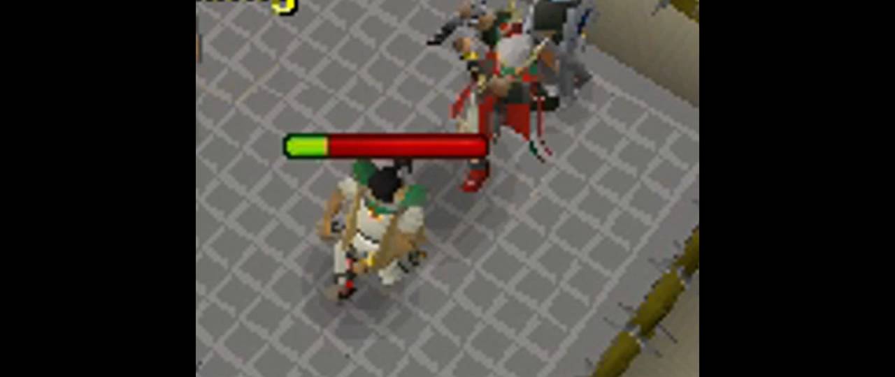 Runescape - Boss Qatar Getting 99 Attack - YouTube
