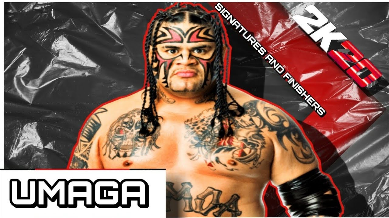 Umaga Signatures and Finishers (WWE 2K20) - YouTube