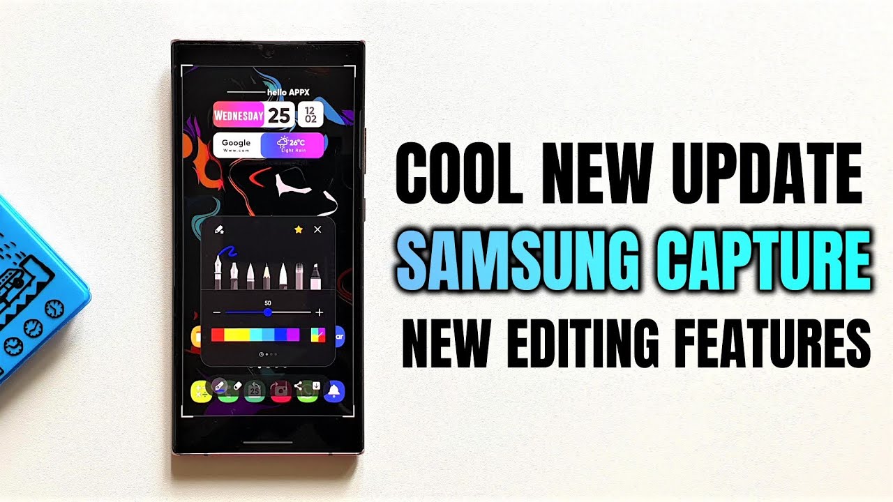 New update for samsung screen capture feature - Samsung One UI 3.1/3.0 ...