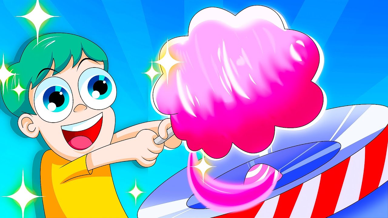 Cotton Candy Machine | Kids Songs - YouTube