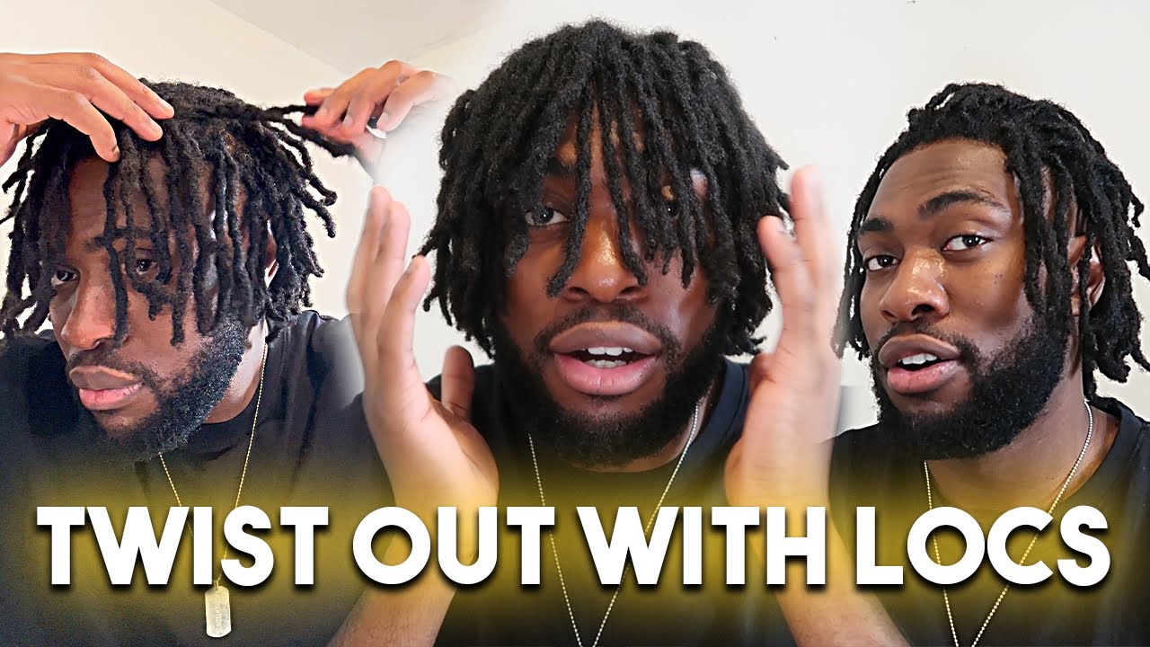 Twist out on Starter Locs | How To Get Curly Dreadlocks (Two Strand ...