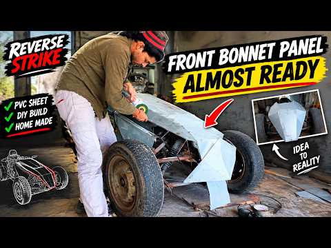 इतना काम के बाद… Bonnet Panel Almost Ready! 😮 | Reverse Strike // Vishal Skater