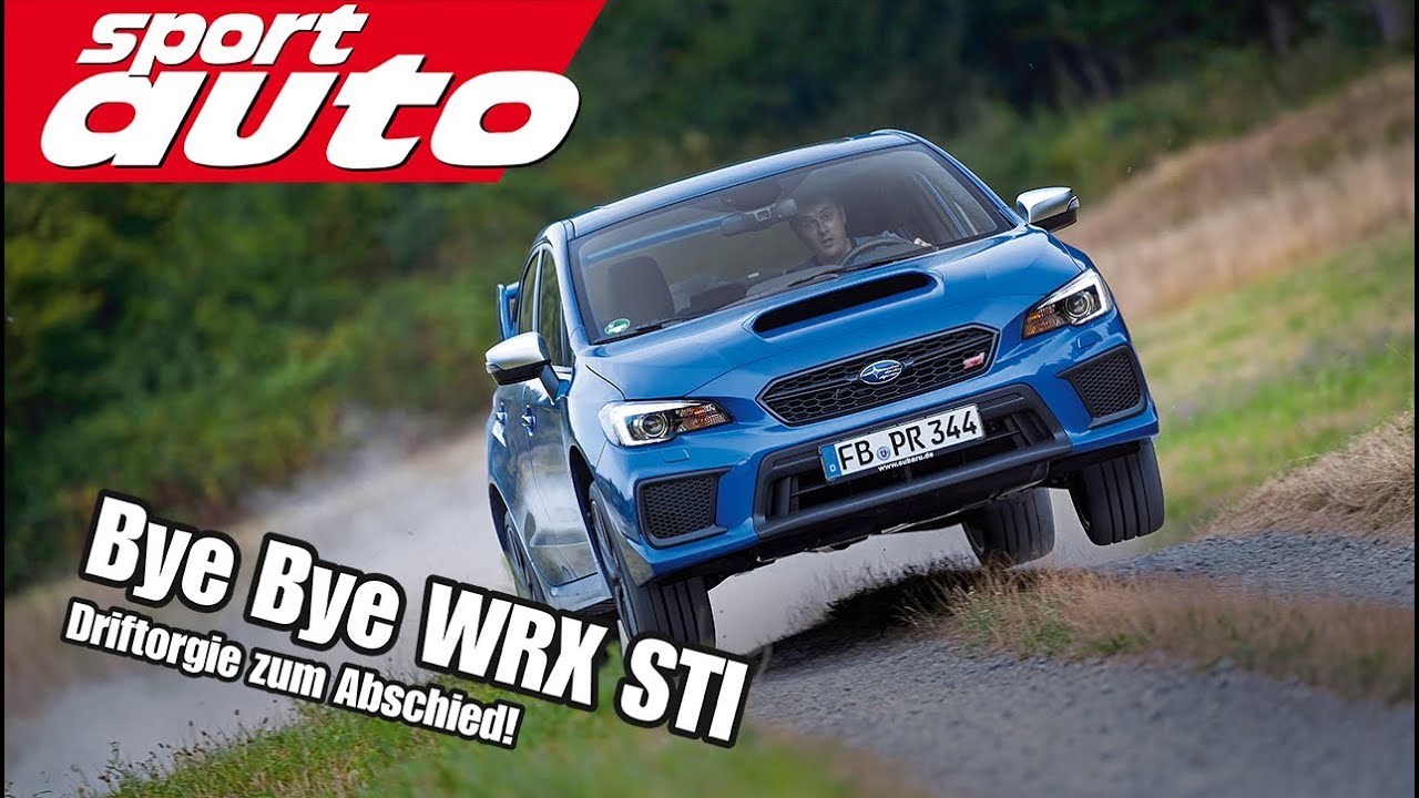 Bye, bye Subaru WRX STI 2019 - Abschiedsdrifts mit der Legende. - YouTube