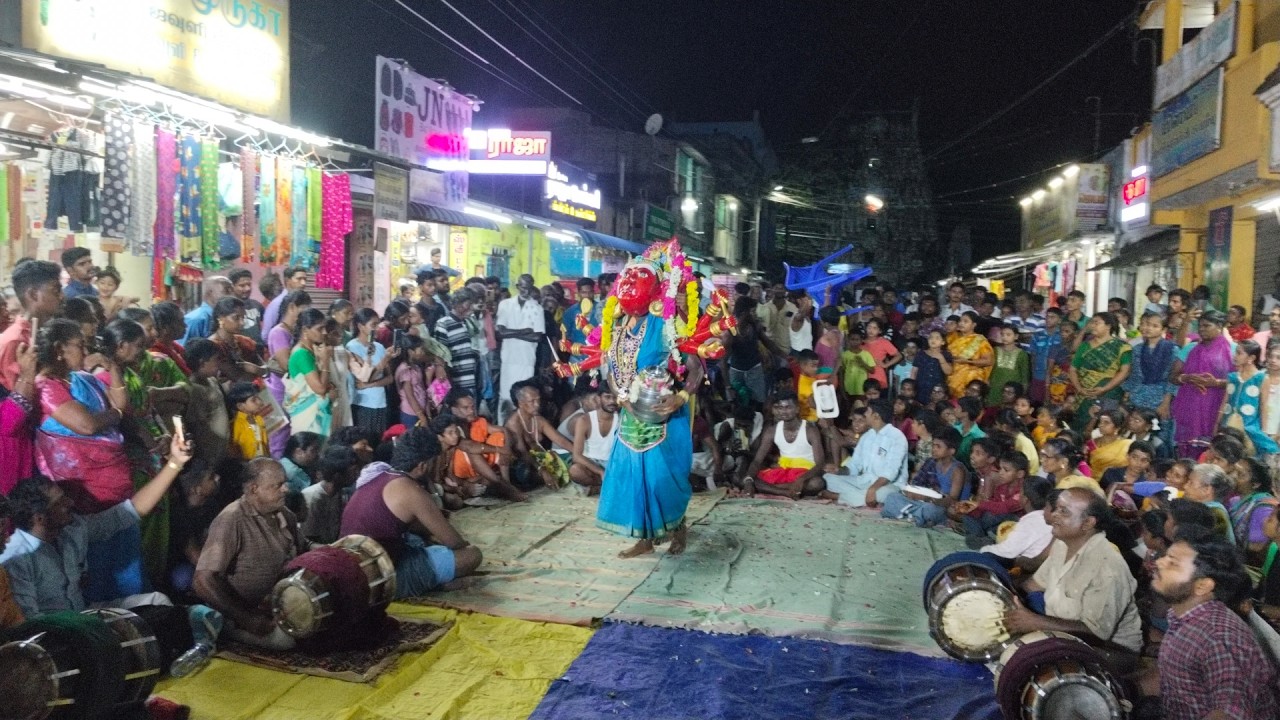 Muthur Sri Kaliamman Goddess Dance at Thiruvidaimarudhur | MUST SEE ...
