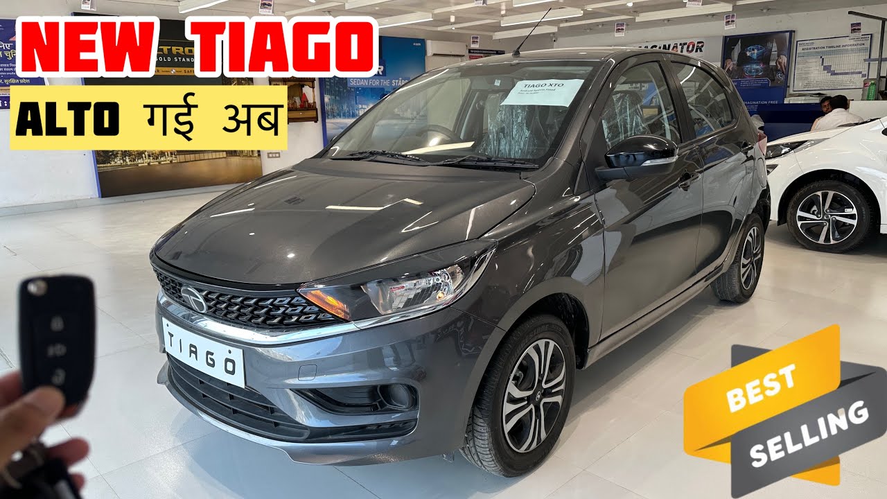 New 2024 Tata Tiago XTO Review | Tiago Base Model 2024 | Tata Tiago 2024 Model | Tata Motors ...