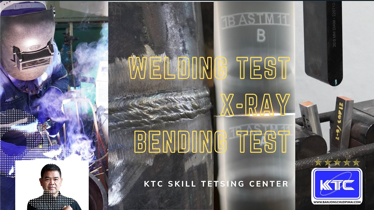 weld test and bending test - YouTube