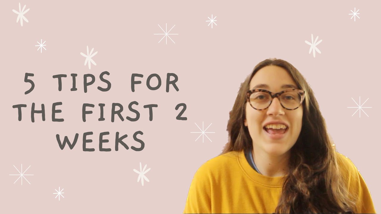 5 Tips for the First 2 Weeks of Your Newborn's Life!! - YouTube