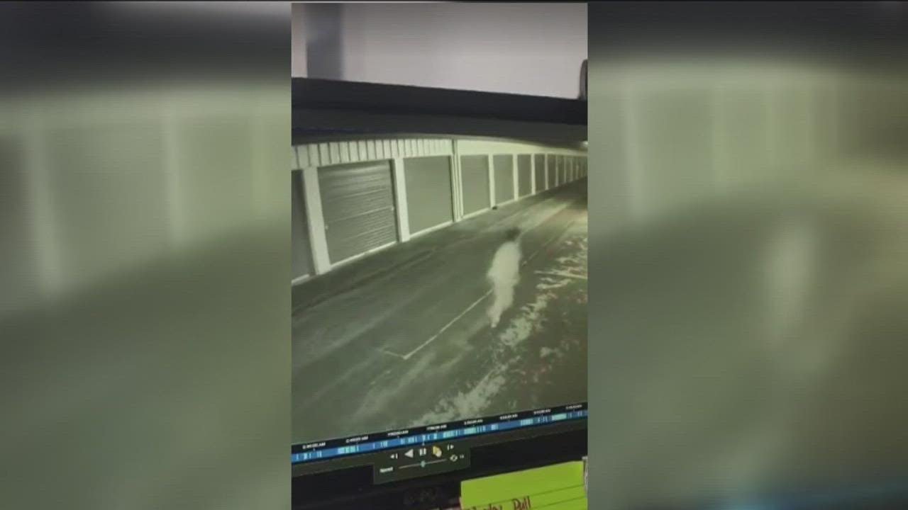 Police chase ends in violent crash at Northwood storage facility - YouTube