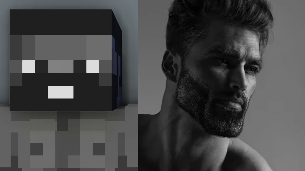 Minecraft Gigachad - YouTube