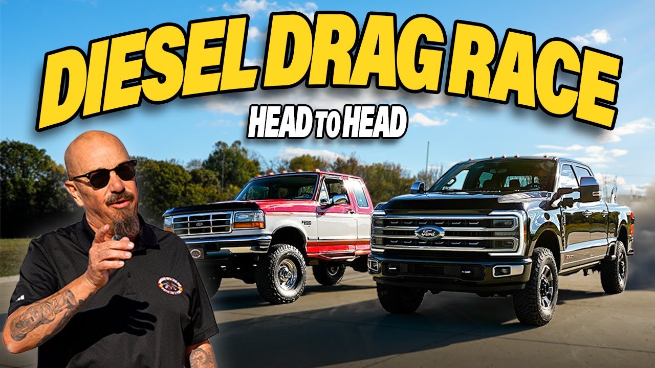 Head to Head: Diesel Drag Race - The Ultimate F-250 Comparison! - YouTube