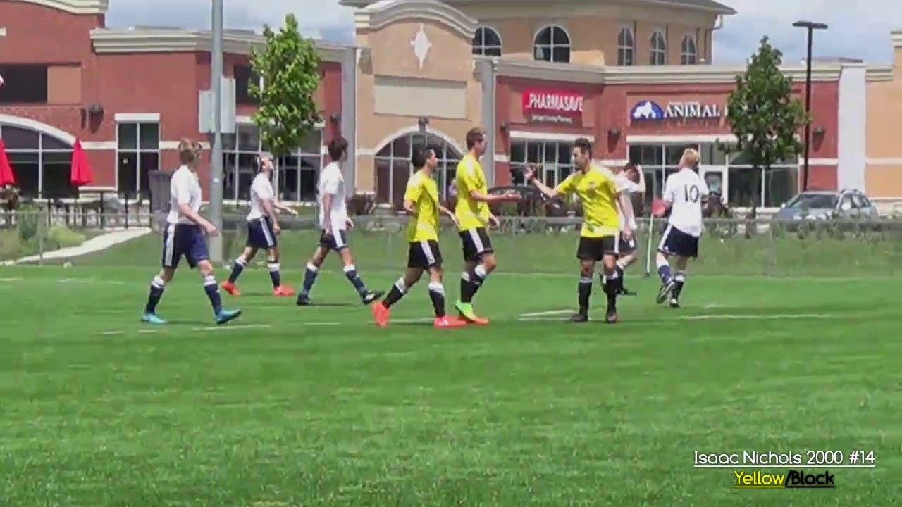 Isaac Nichols Waterloo United 2017 Mid Season - YouTube