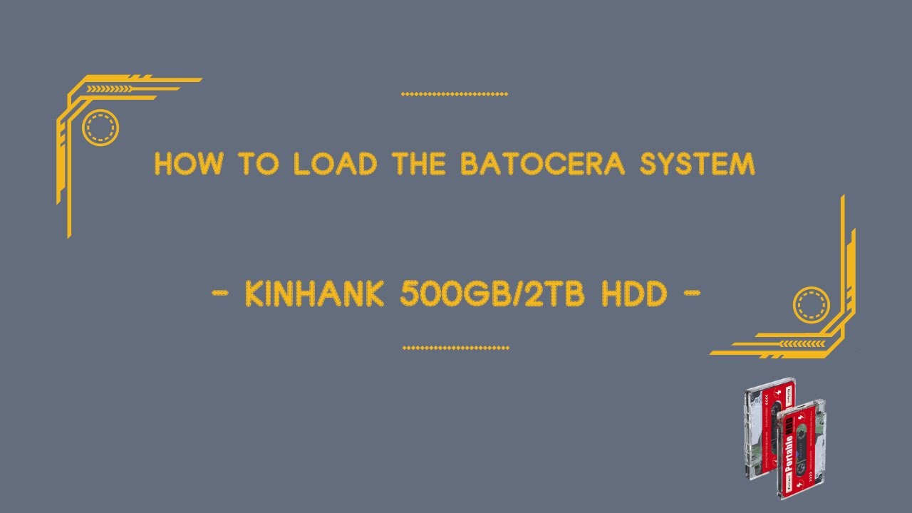 How to Load the Batocera System - Batocera 500GB/2TB HDD - YouTube