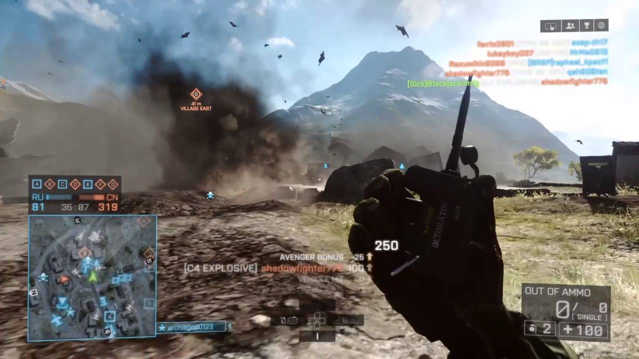 Bf4 c4 Montage - YouTube