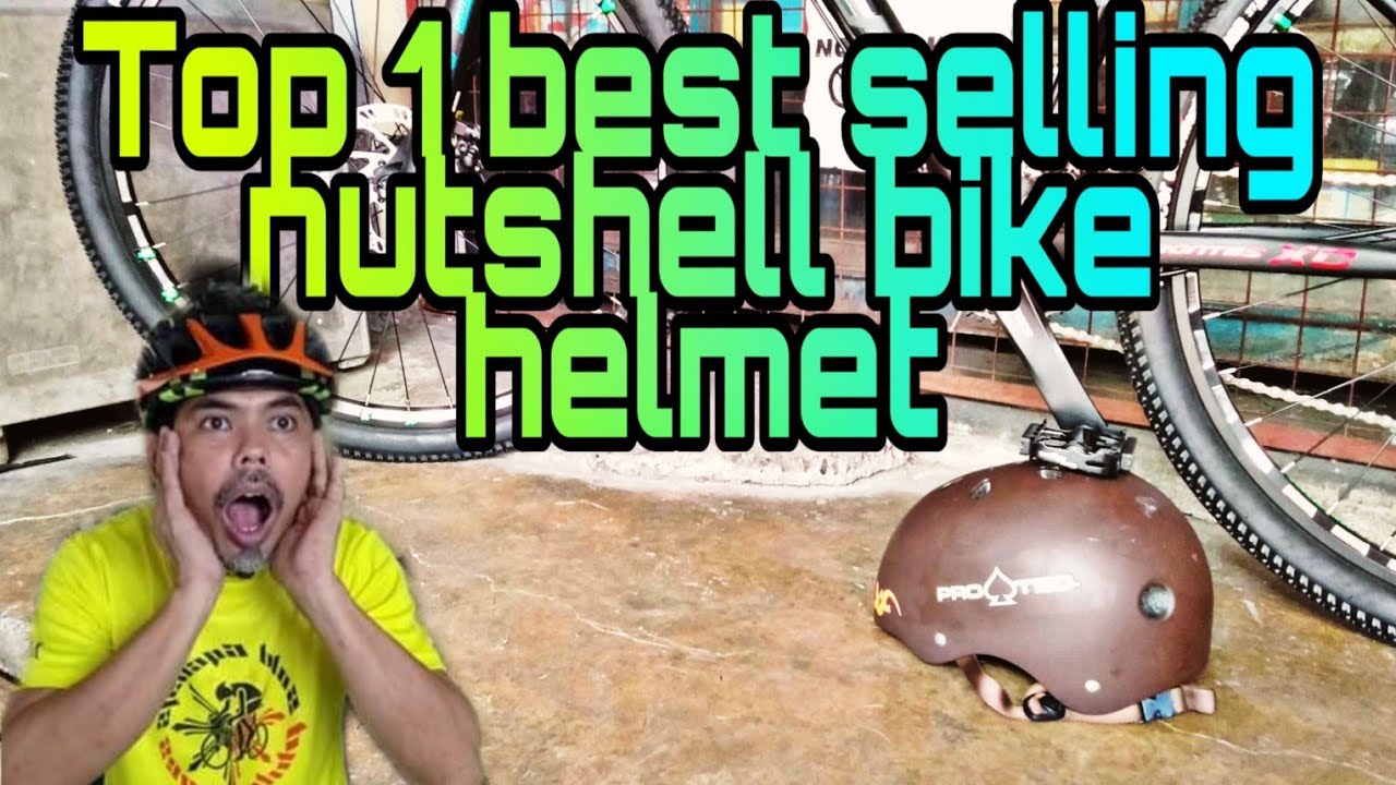 Top 1 best selling nutshell bike helmet - YouTube