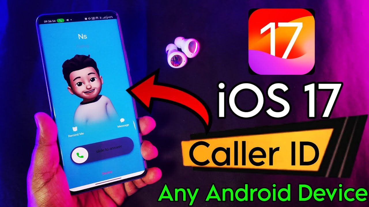 Ios 17 new contact on your android phone, Ios 17 caller id on android phone, ios17 dailer new ...