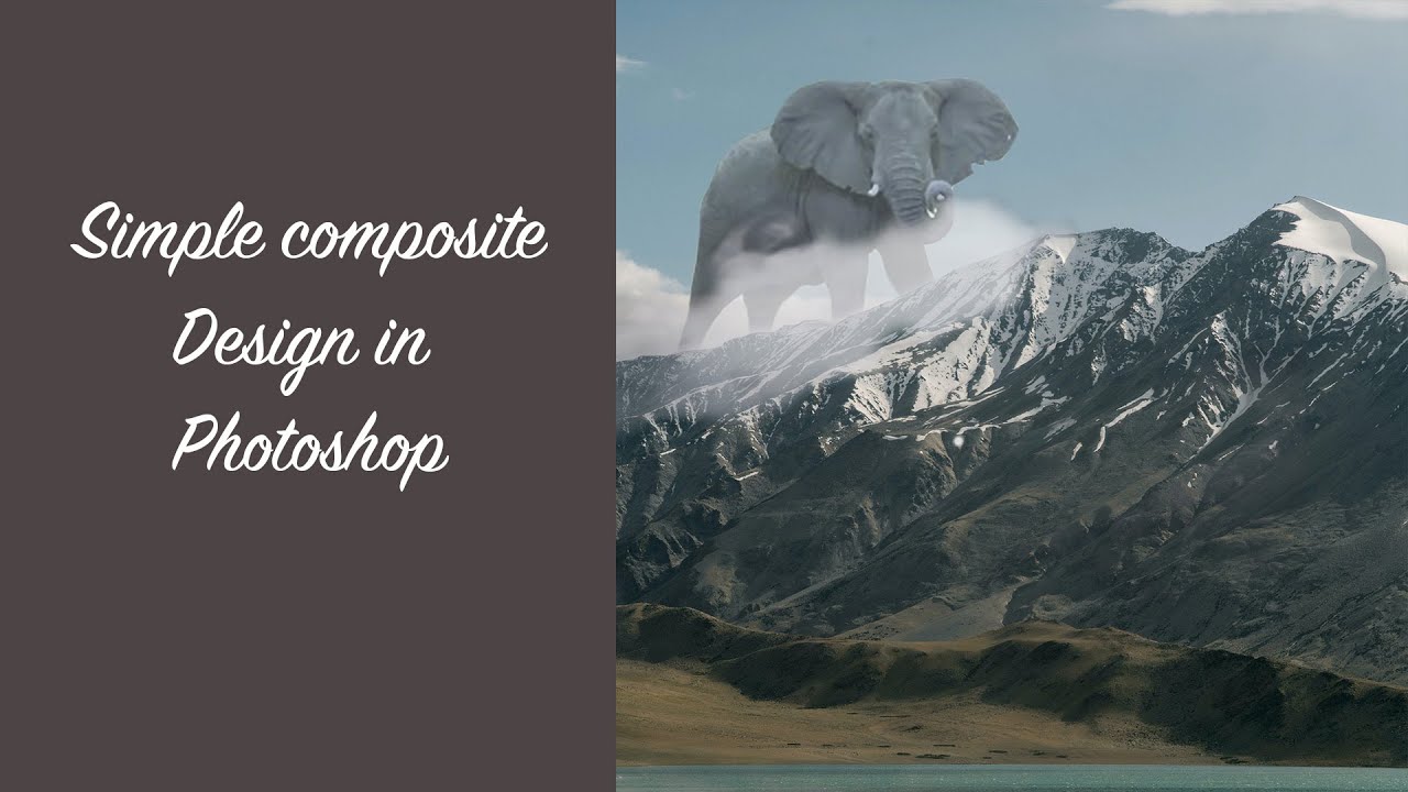 Create a Composite Design in Photoshop - YouTube