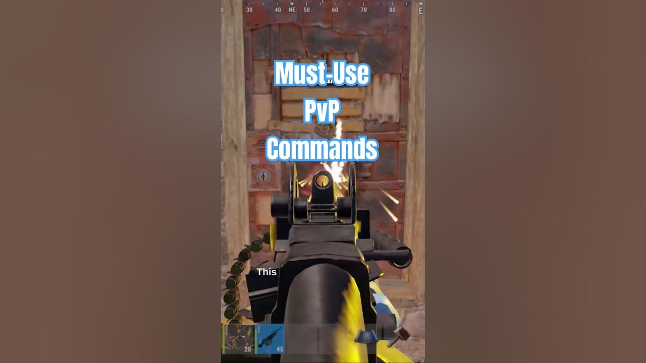 My Favorite F1 Commands for PvP in Rust! #rust #rustshorts #rustpvp # ...