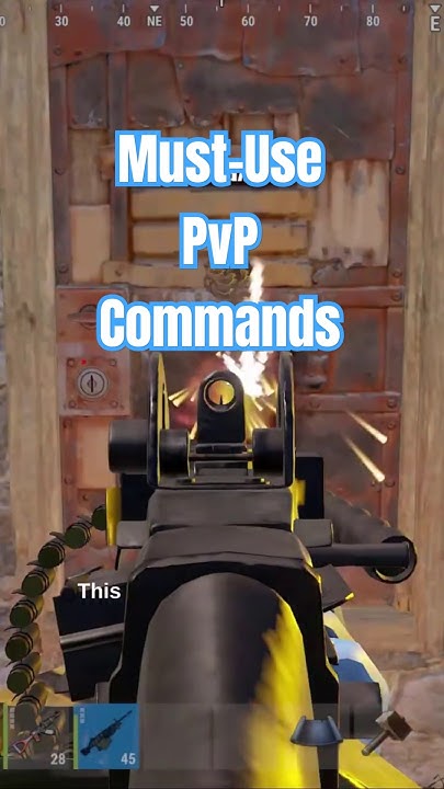 My Favorite F1 Commands for PvP in Rust! #rust #rustshorts #rustpvp # ...
