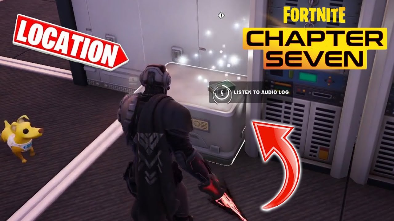 The Seven Audio Logs Location #1 | Fortnite Chapter 7 - YouTube