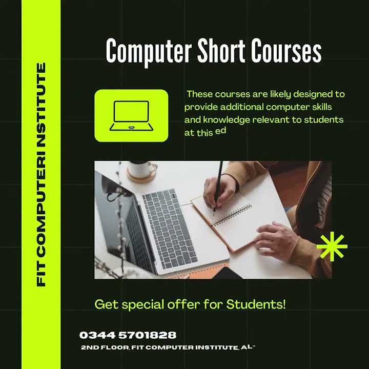 Computer Short courses in Rawalpindi || Short Courses institute in ...