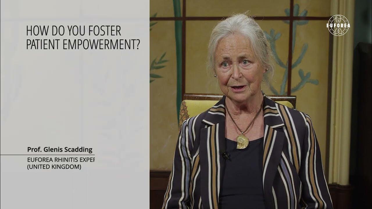 CRSwNP Patient Empowerment with Prof. Glenis Scadding - YouTube