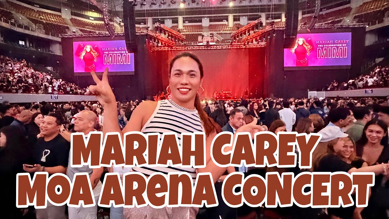 MARIAH CAREY CONCERT at MOA ARENA "The Celebration of MIMI" - YouTube