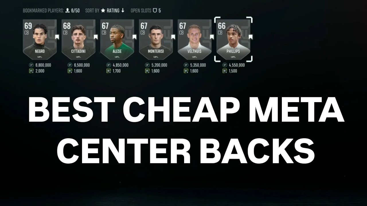 BEST CHEAP META CENTER BACKS (TALL AND FAST) - YouTube