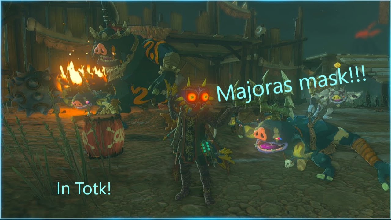 How to not die to a red bokoblin ever again (getting majoras mask in ...