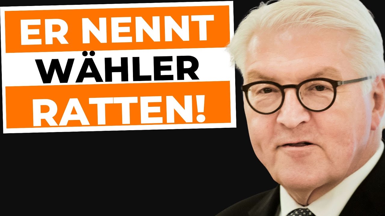 NEUJAHRESANSPRACHE des "TYRANNEN" Frank-Walter Steinmeier (SPD): Er ...
