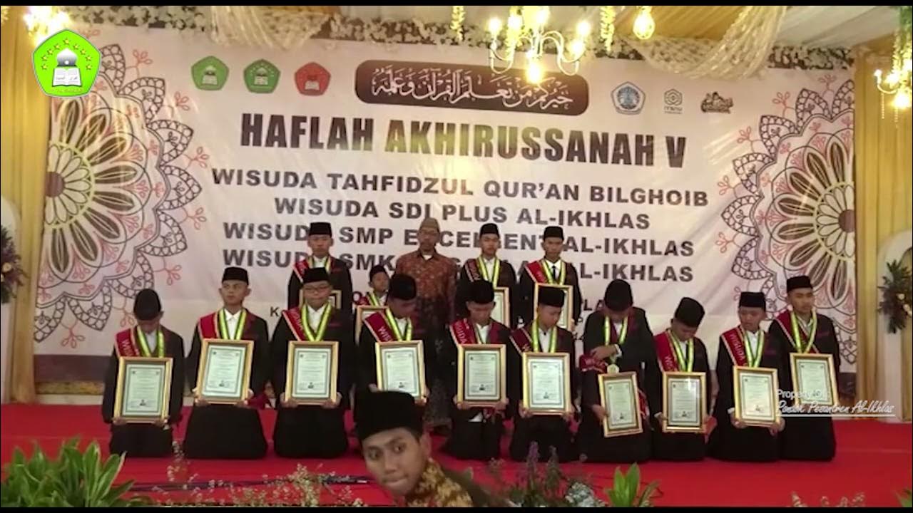 WISUDA TAHFIDZUL QUR'AN PUTRA | HAFLAH AKHIRUSSANAH V 2023 - YouTube