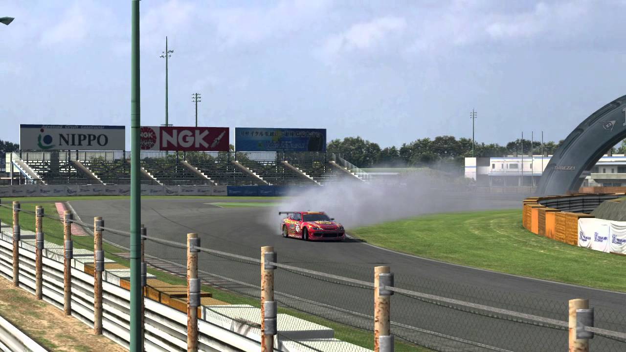 GT5 No.005 ドリフト（単走） 筑波サーキット HKS GENKI HYPER SILVIA RS2 '04(S15) - YouTube