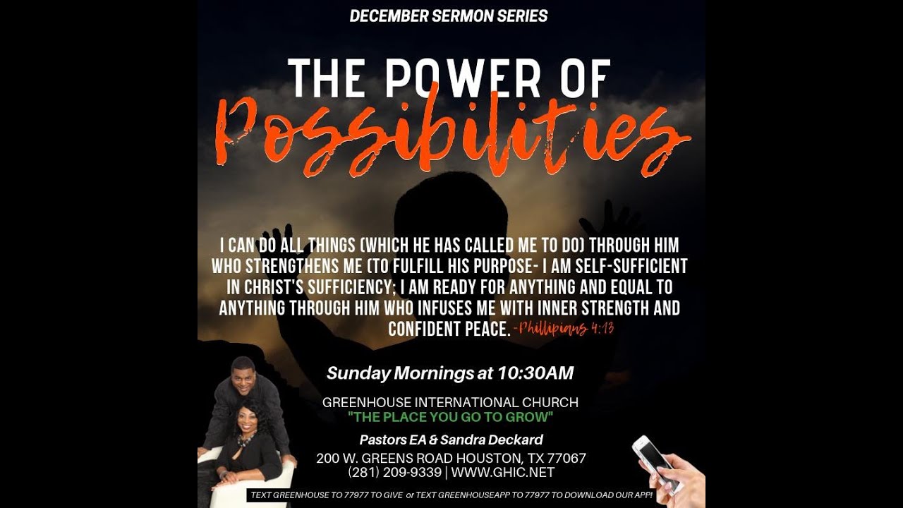 The Power of Possibilities Pt.3 (Full) - YouTube