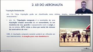 AULA 2 - A TRIPULAÇÃO - NOVA LEI DO AERONAUTA - PILOTO ... | Doovi