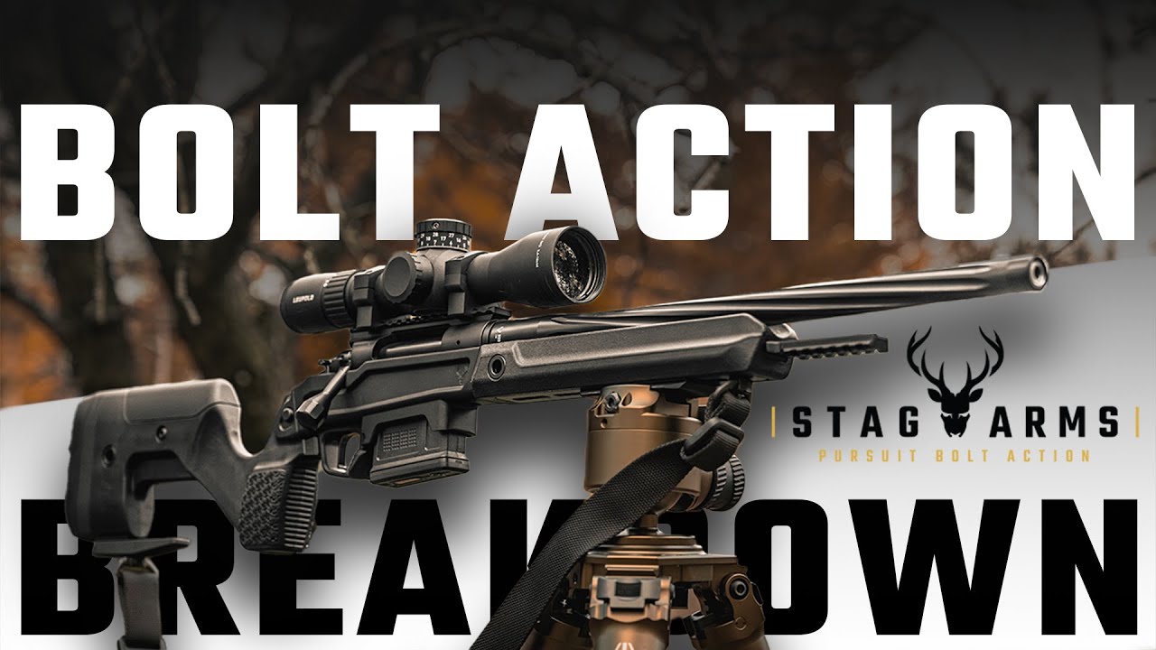 Stag Arms Pursuit Bolt Action Rifle Overview & Features - YouTube