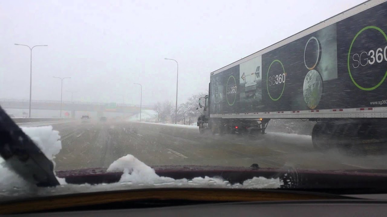 Driving in Chicago's Snowstorm 11/21/2015 - YouTube