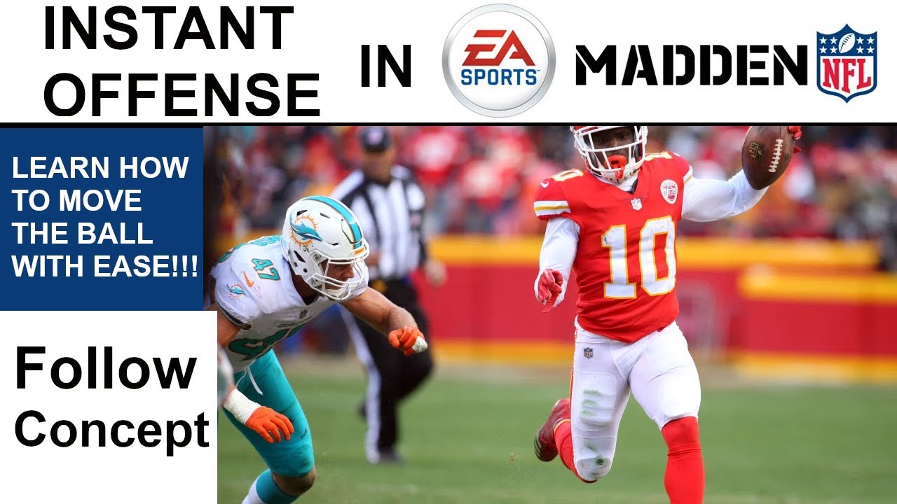 Use The Follow Passing Concept for Consistent Yards! - YouTube