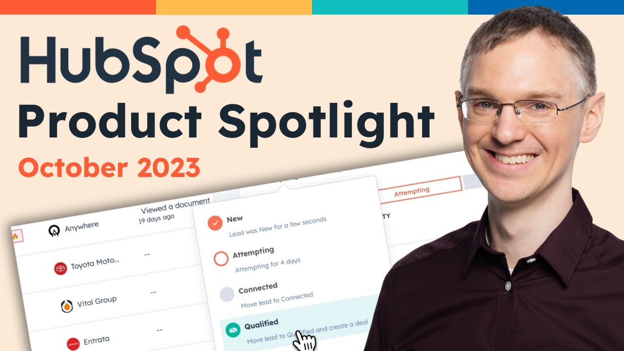 HubSpot Product Spotlight — October 2023 - YouTube